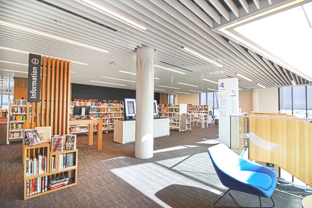 T&R Interior Systems - Study - Turanga Library, Christchurch