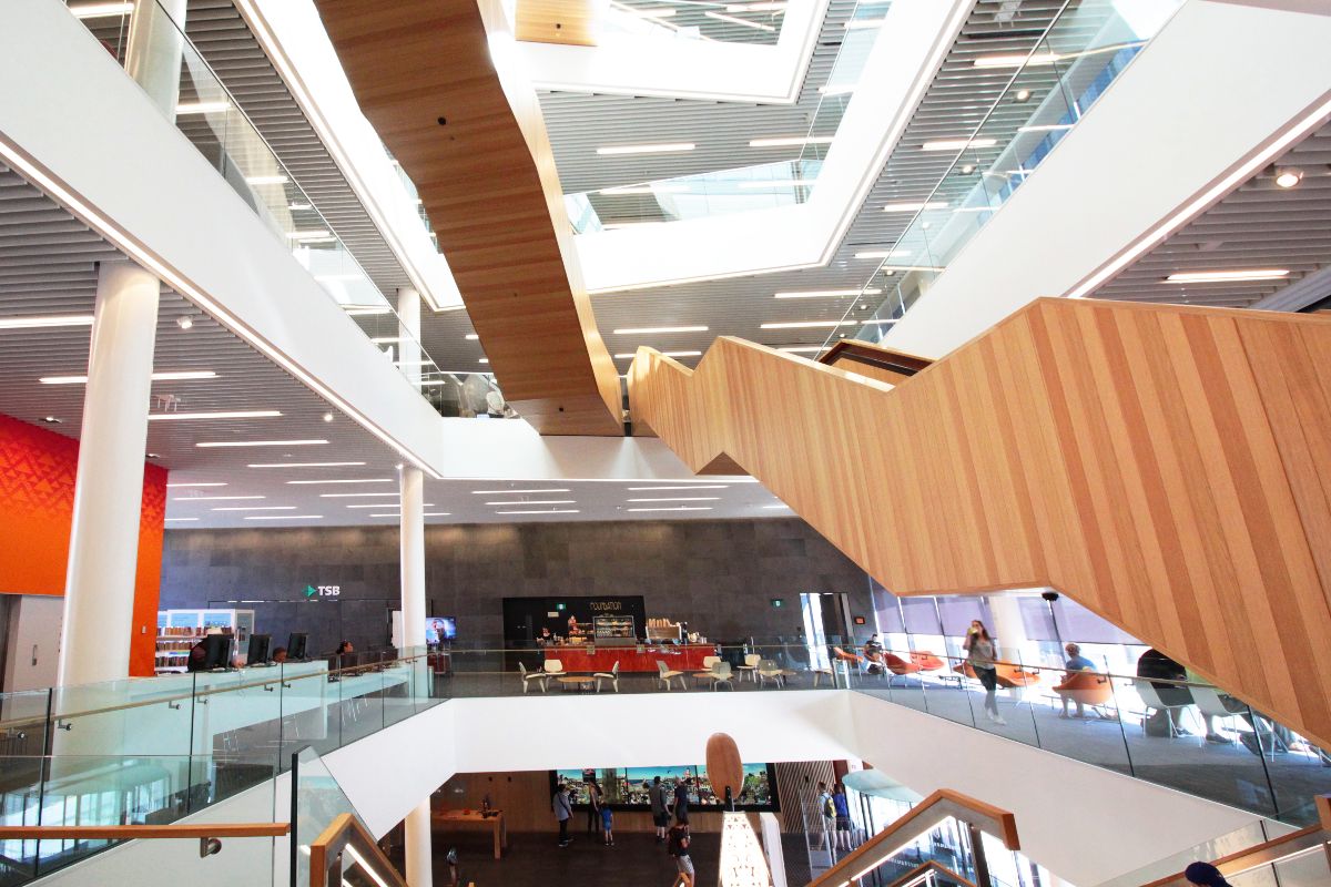 T&R Interior Systems - Study - Turanga Library, Christchurch