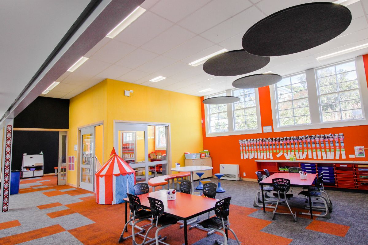 T&R Interior Systems - Study - Island Bay School