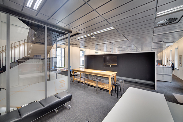 T&R Interior Systems - Metacoustic Metal Ceiling