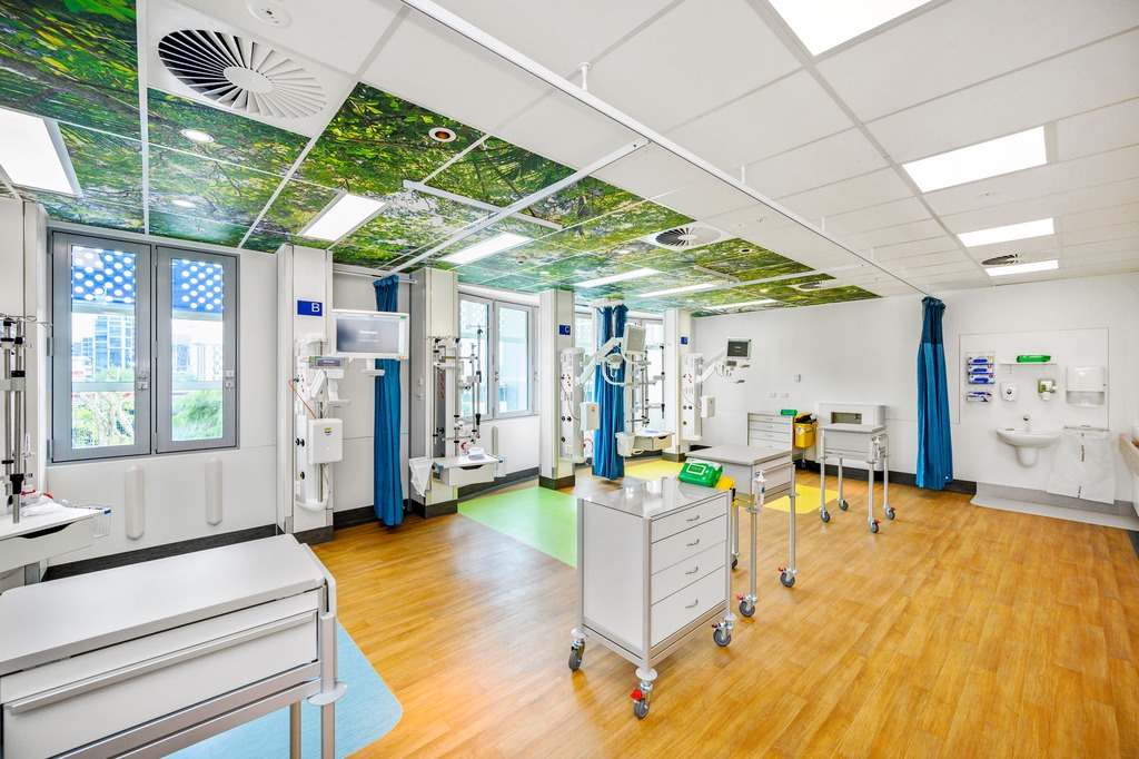 T&R Interior Systems - Study - Starship Hospital PICU