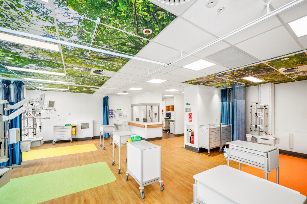 T&R Interior Systems - Study - Starship Hospital PICU