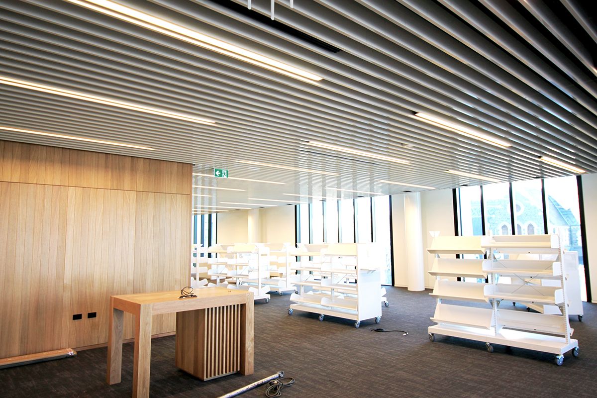 T&R Interior Systems - Study - Turanga Library, Christchurch